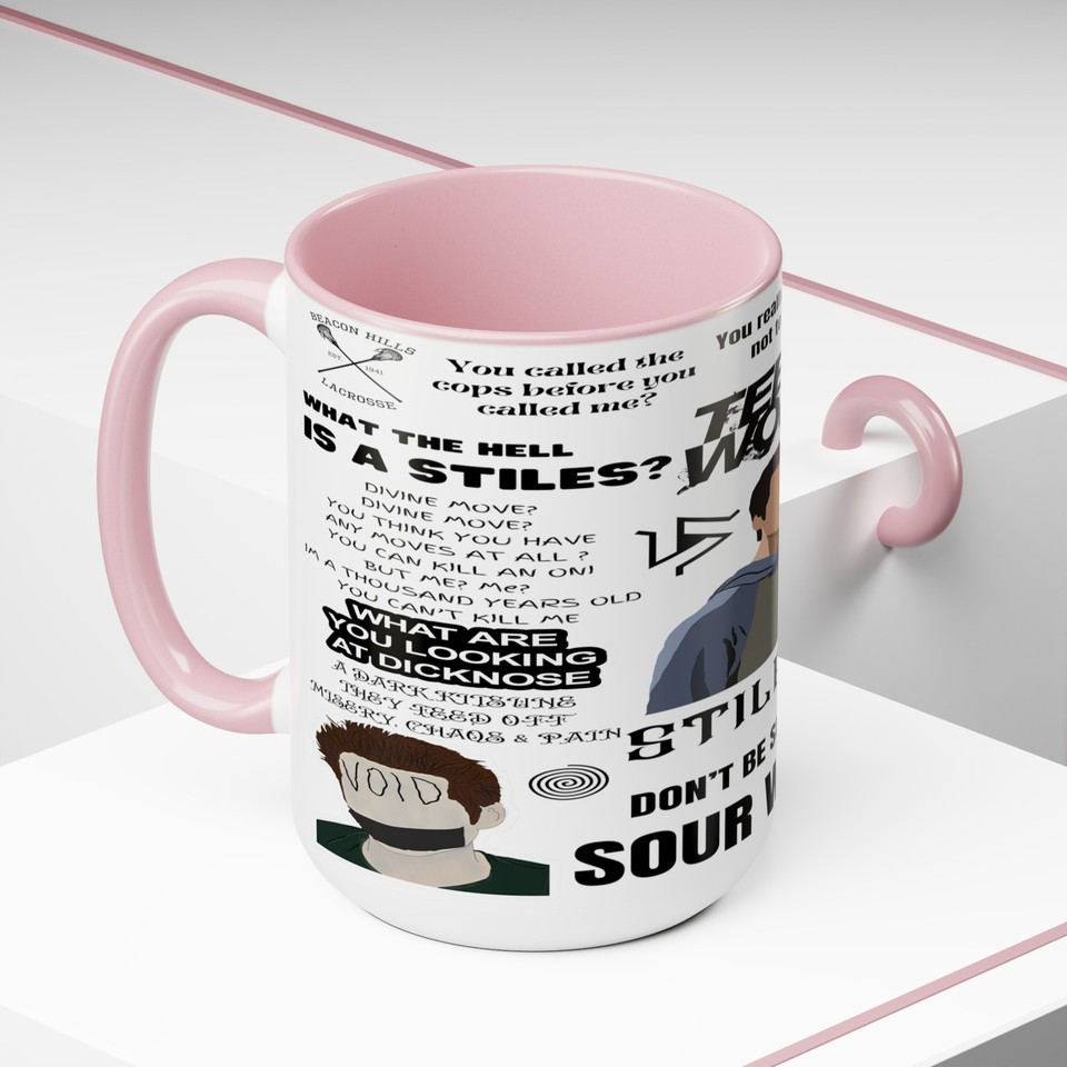 Stiles Famous Quotes Gift for Fan of TW Two Tone Coffee Mug 15oz | eBay