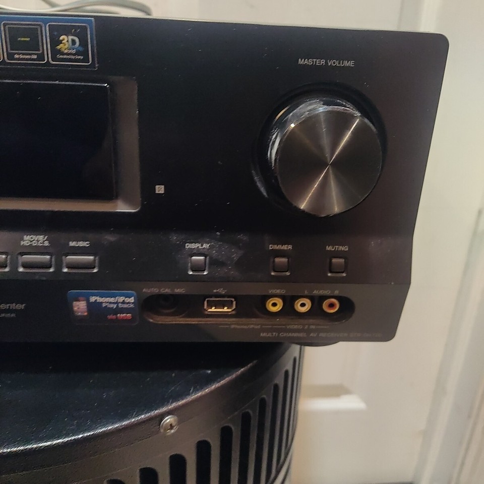 Sony AV Stereo Receiver STR-DH720 Channel Home No Remote With Power ...