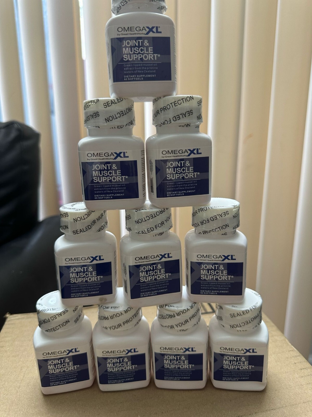 Omega XL 60ct by Great HealthWorks: Small, Potent, Joint Pain Relief ...