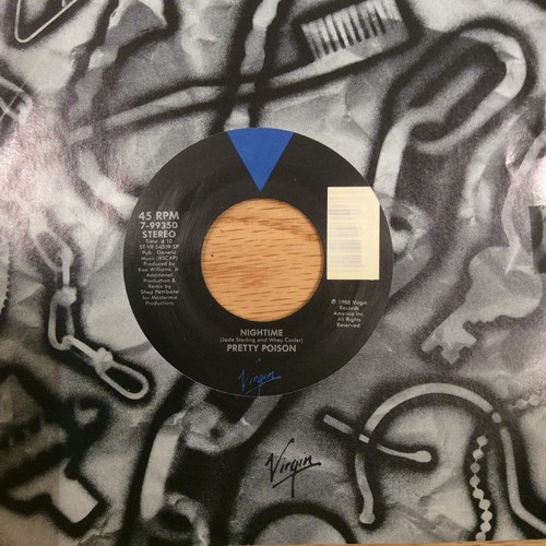 Pretty Poison - "Nightime" b/w "Nightime (Spanish Mix)" 45 RPM Virgin ...