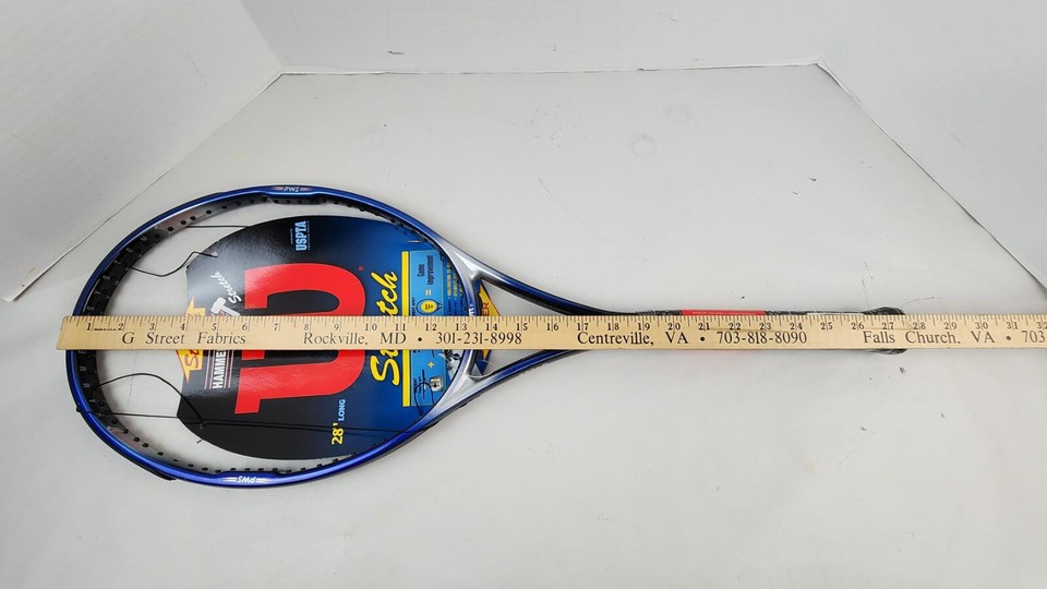 Wilson Hammer 7.5 Tennis Racket - 4 1/8 in, Unstrung, MP, New Old Stock ...