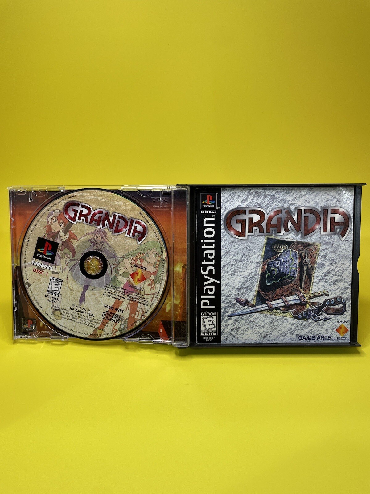 Grandia (Sony PlayStation 1, 1999) Grandia II + III (PS2) CIB Rare ...