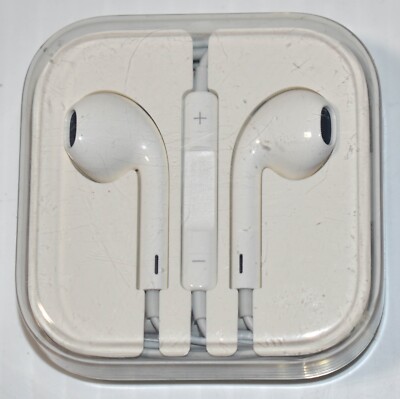Original OEM Apple iPhone EarPods Wired 3.5mm Headset Earbud Headphones ...