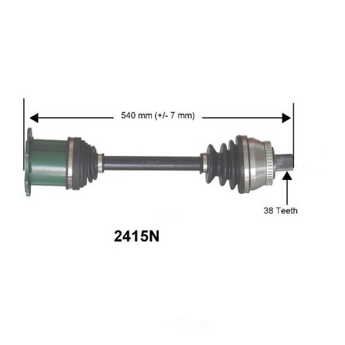 CV Axle Assembly-PDL Autopart Intl 1700-83670 882779836703| eBay