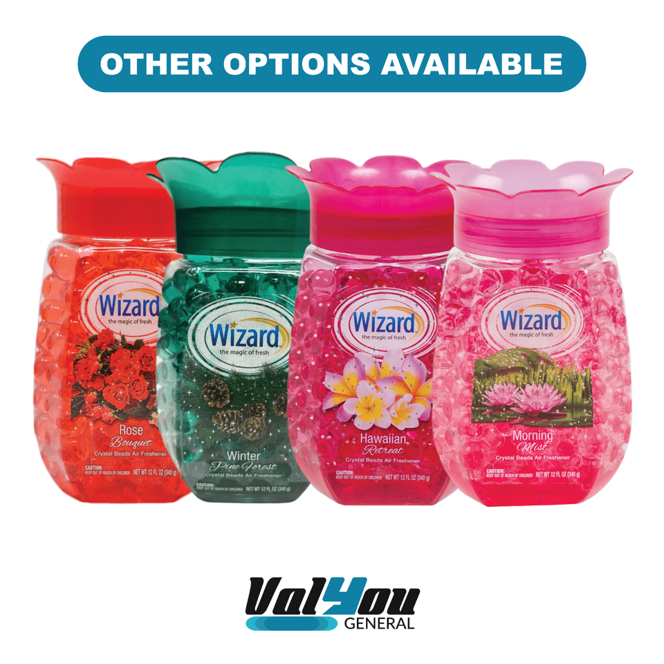 6x Jars Wizard Morning Mist Air Freshener Crystal Beads | 12oz | Fast ...