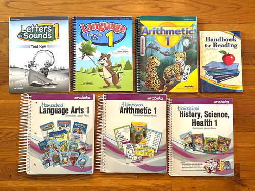 ABEKA 1ST GRADE HS CURRICULUM LANGUAGE, ARITHMETIC, HISTORY, SCIENCE ...