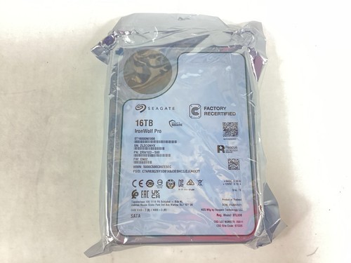 Seagate IronWolf Pro 16TB 3.5" SATA 6Gb/s 7.2K 256MB HDD - ST16000NE000 ...