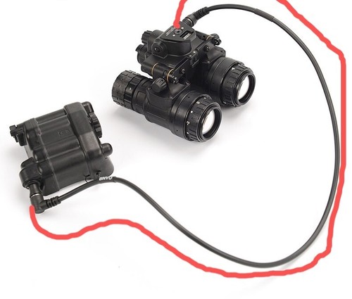 NVG Battery Pack Power Cable for PVS14 PVS31 GPNVG18(BNVS) BNVD1431 ...