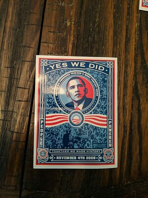 Barack Obama Official 2008 President November 4th 2008 Bumper Sticker ...