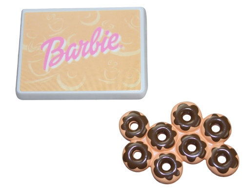 Barbie Donut Shop Chocolate Box Set Replacement Accessories Vintage ...