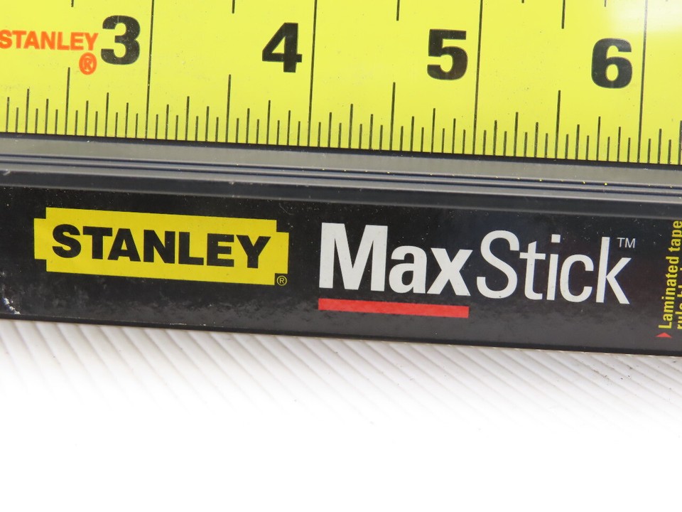 Stanley 45-101 24"MAXSTICK Straight Edge Cutting Safety Ruler Wallpaper ...