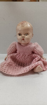 Vintage BND hard plastic British National Doll 9.5 inch with hand ...