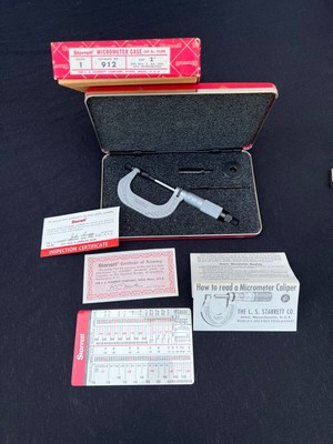Micrometers - Starett Micrometer