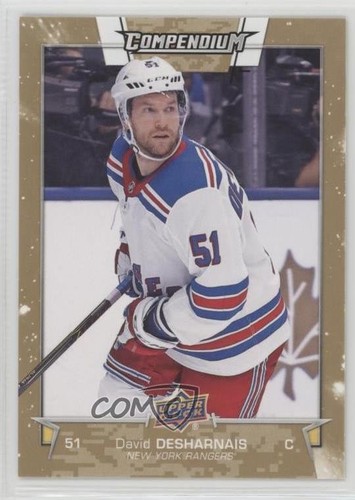 2017-18 Upper Deck Compendium Gold David Desharnais #745 | eBay