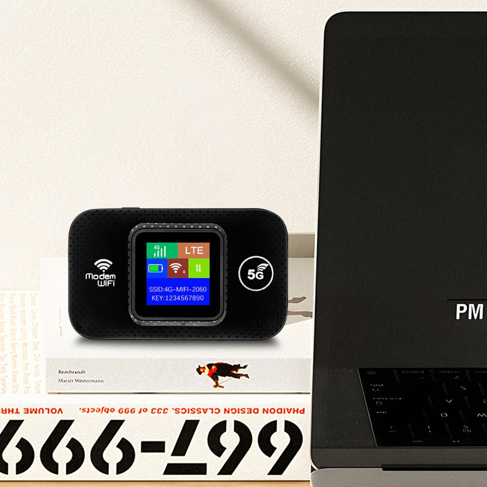 Portable Unlocked 4G LTE Mobile Broadband WiFi Wireless Router Hotspot ...