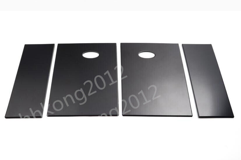 Gloss Black Rear Window Side Window Panel Trim ABS For 2020-2023 LR ...