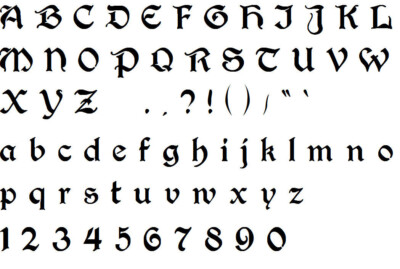 STENCILS CRAFTS TEMPLATES SCRAPBOOKING PERRY GOTHIC ALPHABET- A4 MYLAR ...