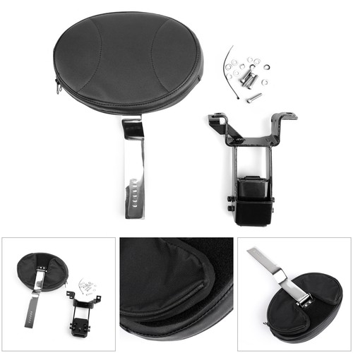 Plug-in Driver Backrest w/ Mounting Kit For Indian Chief 2014-2023 ...