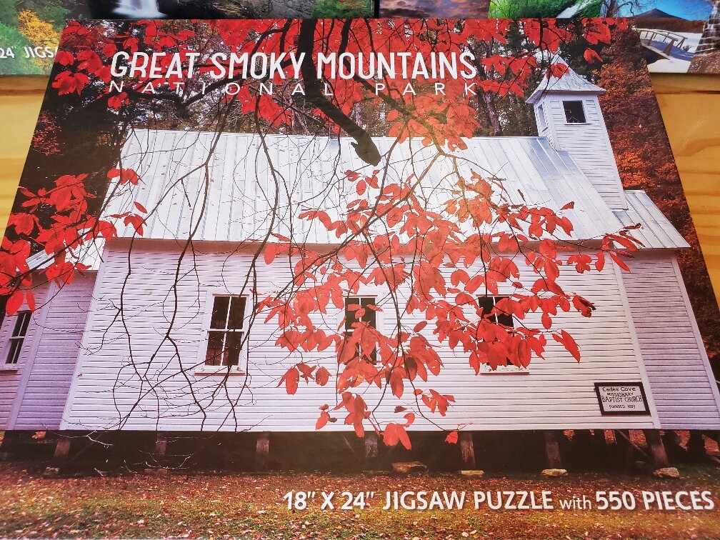 Set of 3 Jigsaw Puzzles J Scott Graham Blue Ridge Parkway & Great Smoky ...