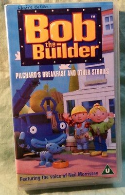 Bob the Builder VHS Tape Pilchard’s Breakfast 1998 | eBay UK