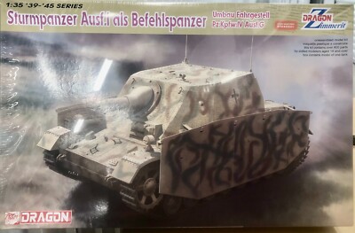 DRAGON 6819 1/35 STURMPANZER Ausf.1 als Befehlspanzer Pz.Kpfw.IV Ausf.G ...