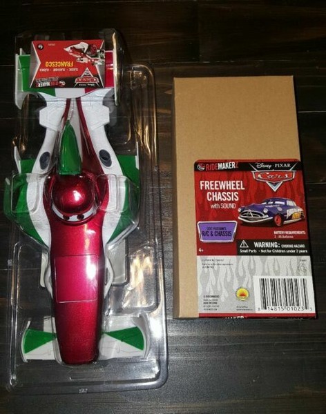 Ridemakerz Disney Pixar Cars Freewheel Doc Hudson Chassis With Sound ...