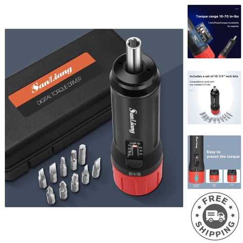 Versatile Torque Driver Bits Set 10-70 in-lbs: Durable for All ...