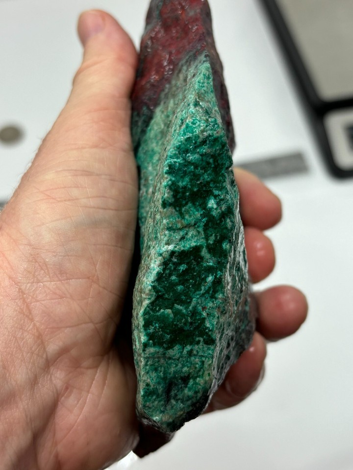 Rare Sonora Sunrise Cuprite Chrysocolla rough Lapidary Cabbing Combo ...