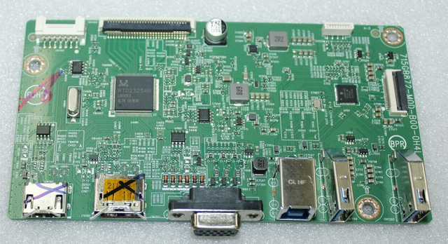Genuine Dell Main Board 715GB872-M0D-B00-0H4L for Dell 24" P2422H ...