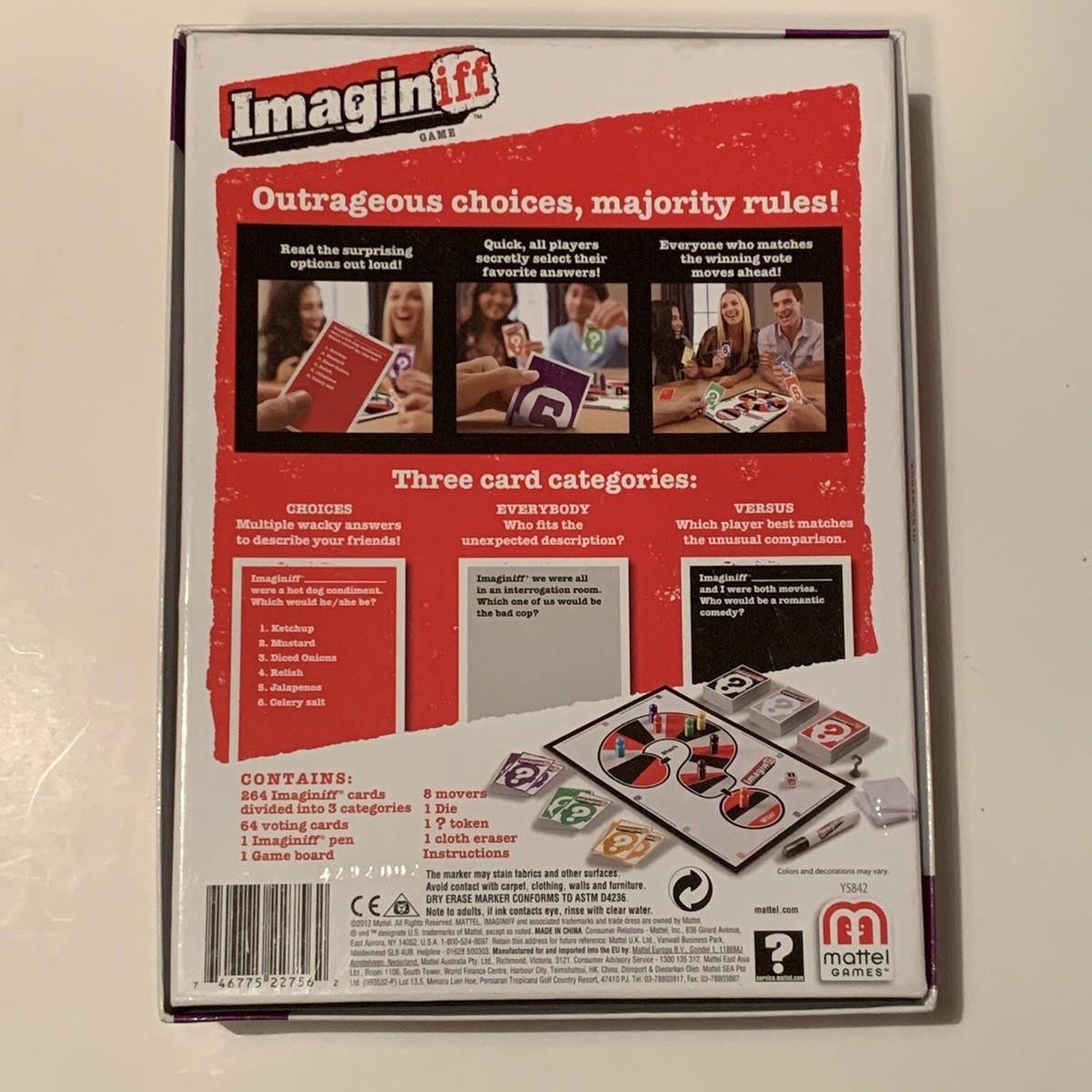 Little People Camping Mattel Games Imaginiff Party Game - Hilarious ...