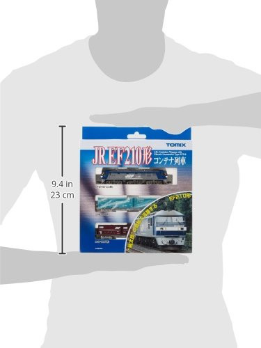 TOMIX N scale EF210 Container Train Set 92491 Model Train Freight ...