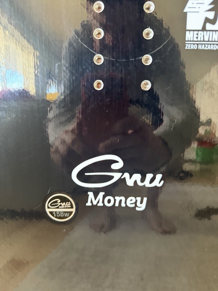 GNU MONEY 158 Wide (New) | eBay