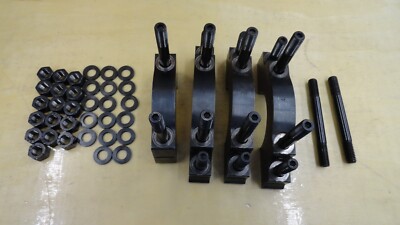 Steel 4 Bolt Main Caps with 2 Bolt Front Cap & ARP Studs