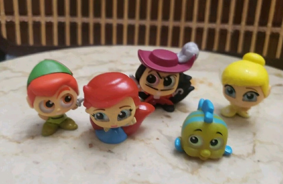 Disney Doorables Series Peter Pan And Little Mermaid 5 Characters | eBay