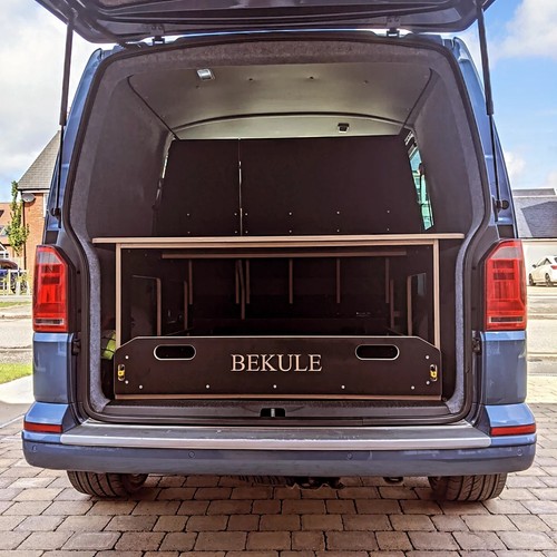 BEKULE XW Split Kombi utility bed pod VW T5 t6 Transporter camper SWB ...