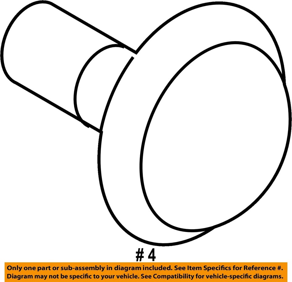 GM OEM 96-24 CTS Exterior Trim-Rocker Molding Clip 11570602 | eBay