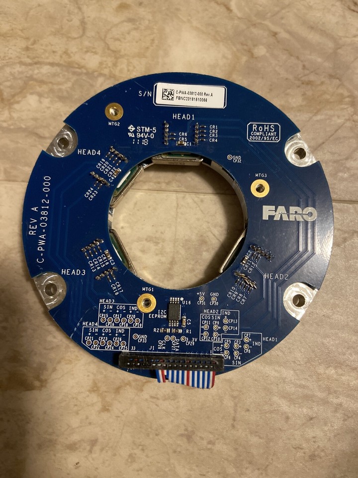 Faro 3D Laser Scanner Board Replacement Part C-PWA-03812-000 | eBay
