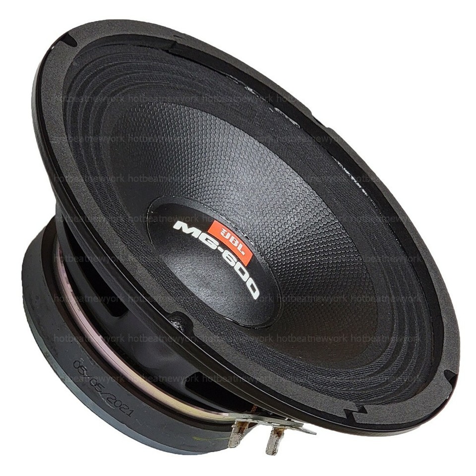 2 x JBL 8MG600-8R 8" inch Mid-Bass Speaker Driver 600W | 300 Watt-RMS 8 ...