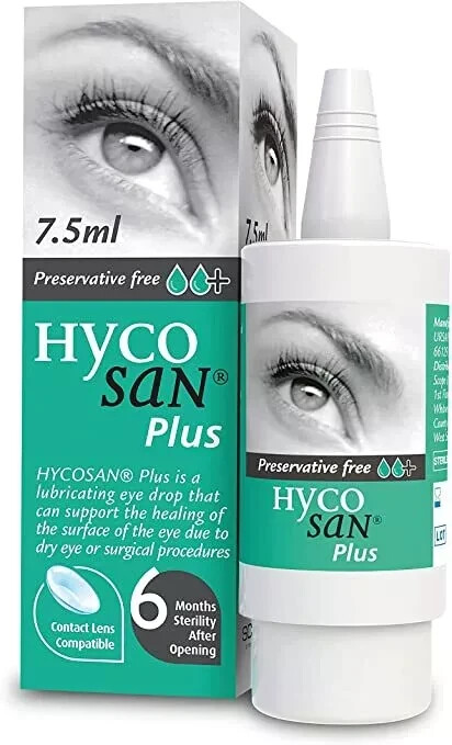 Hycosan All Variations (Extra, Dual, Plus, Fresh and Dual) PF Eye Drops ...
