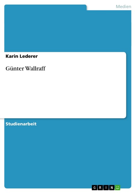 Günter Wallraff von Karin Lederer (2007, Taschenbuch) online kaufen ...
