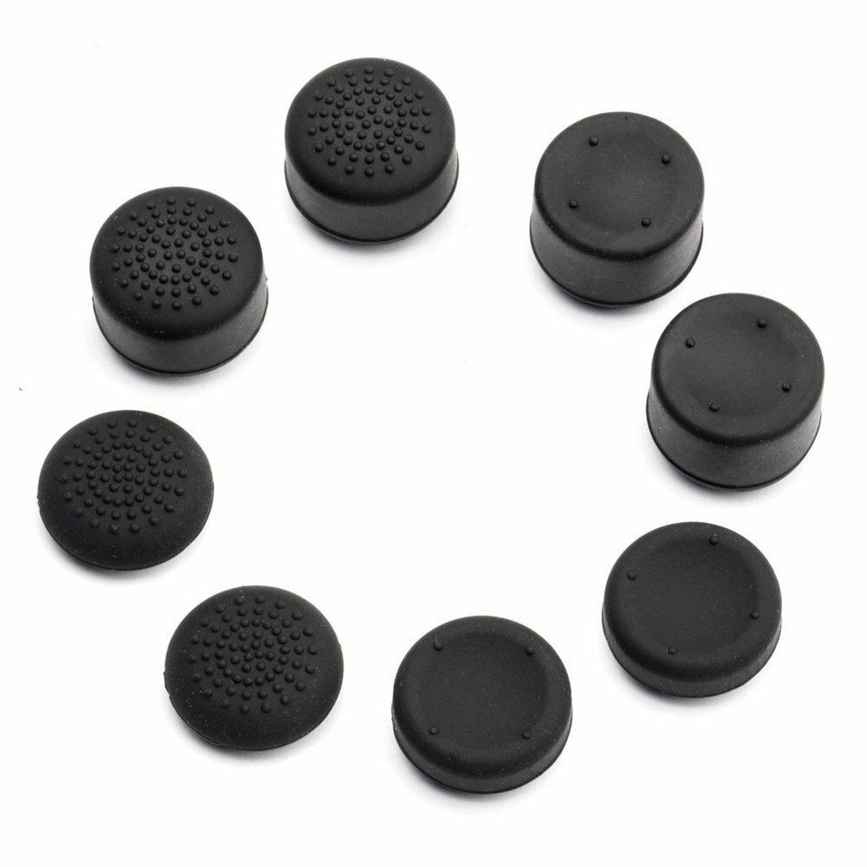 8 PACK Thumb Stick Cover Analog Joystick Grip Caps Extender For PS4 ...