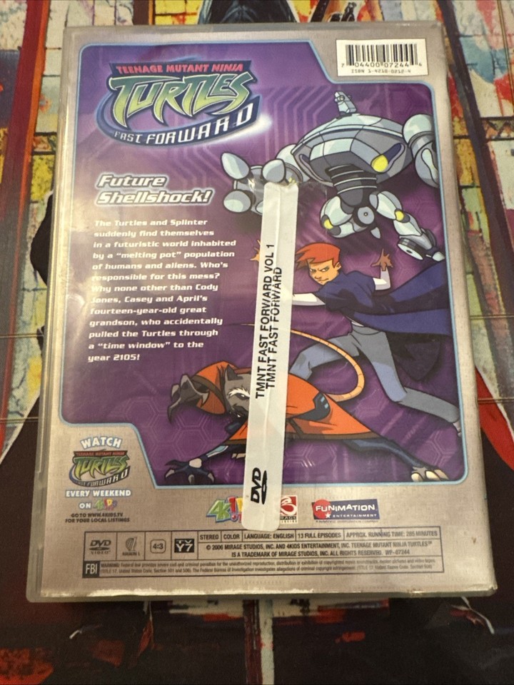 Teenage Mutant Ninja Turtles: Fast Forward - Vol. 1: Future Shellshock ...