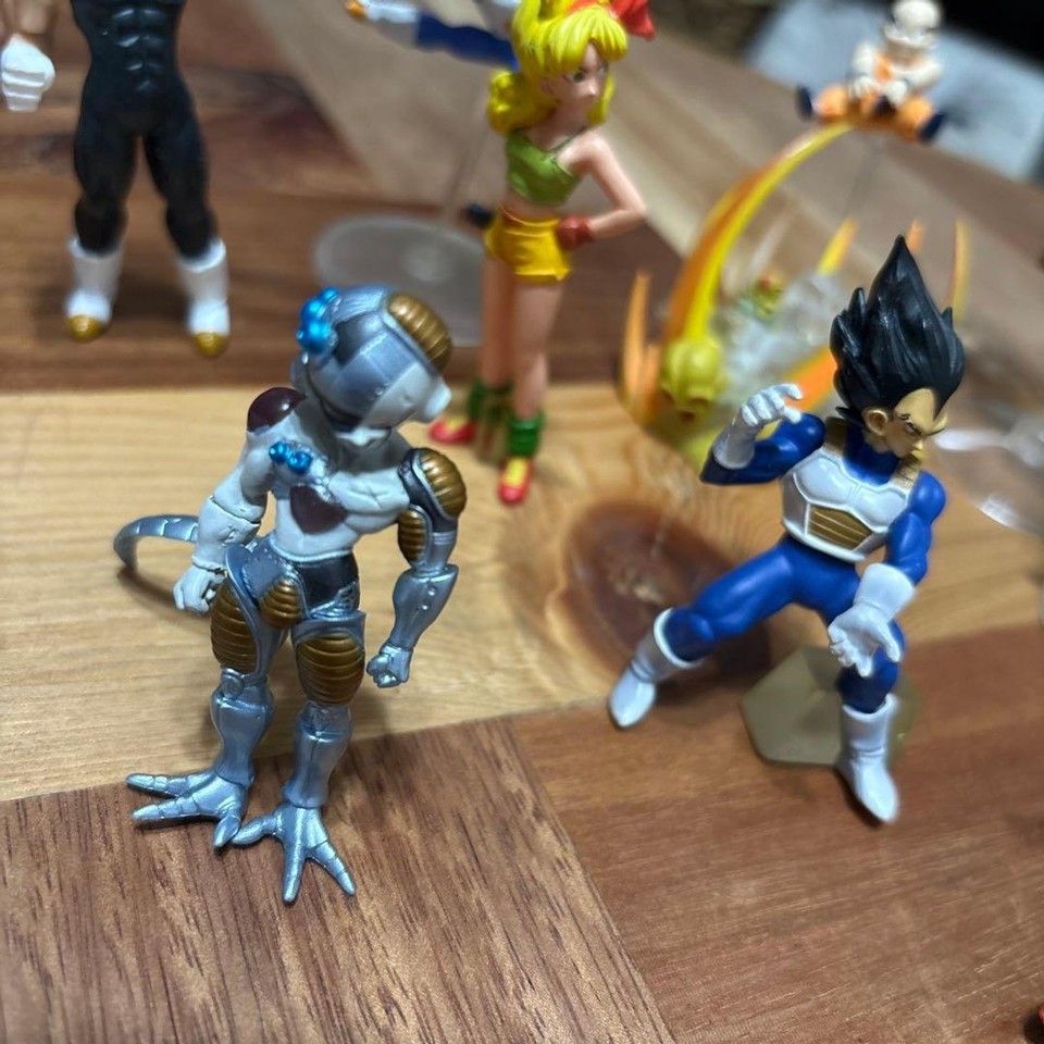 9 Dragon Ball Z Figures Set Goku Frieza Vegeta Krillin Action Figure ...