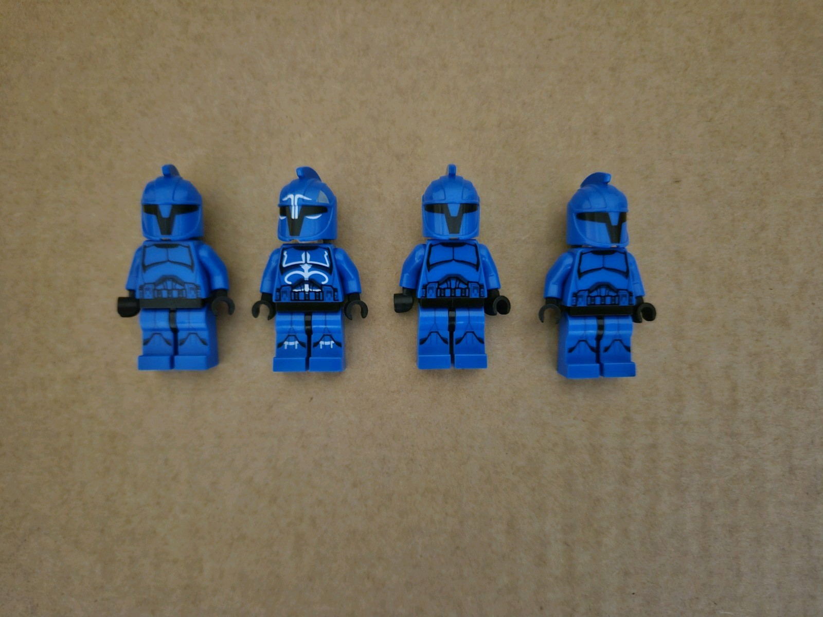 Lego Star Wars Senate Commando Minifigure Bundle X4 | SW0244 + SW0613 ...