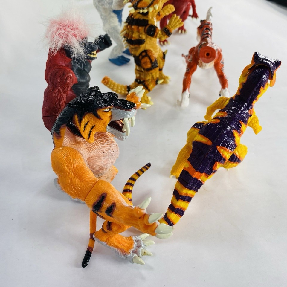 Lot of 7 ATARI Primal Rage Figures 1997 Slashfang Chaos Armadon ...