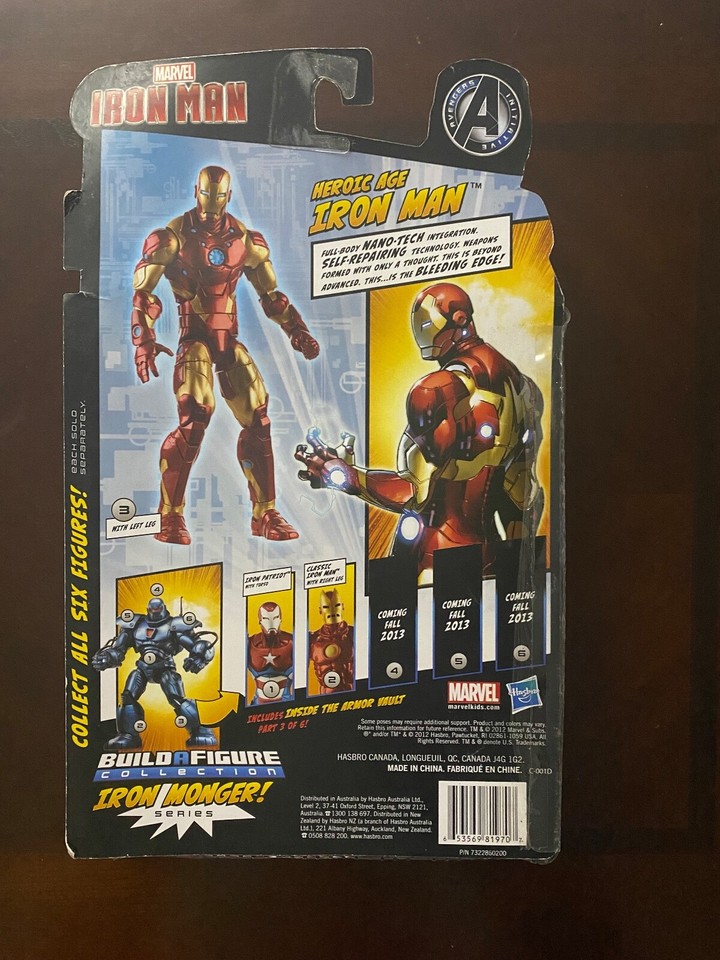 Marvel's Iron Man, Build A figure series with Iron Monger part ...