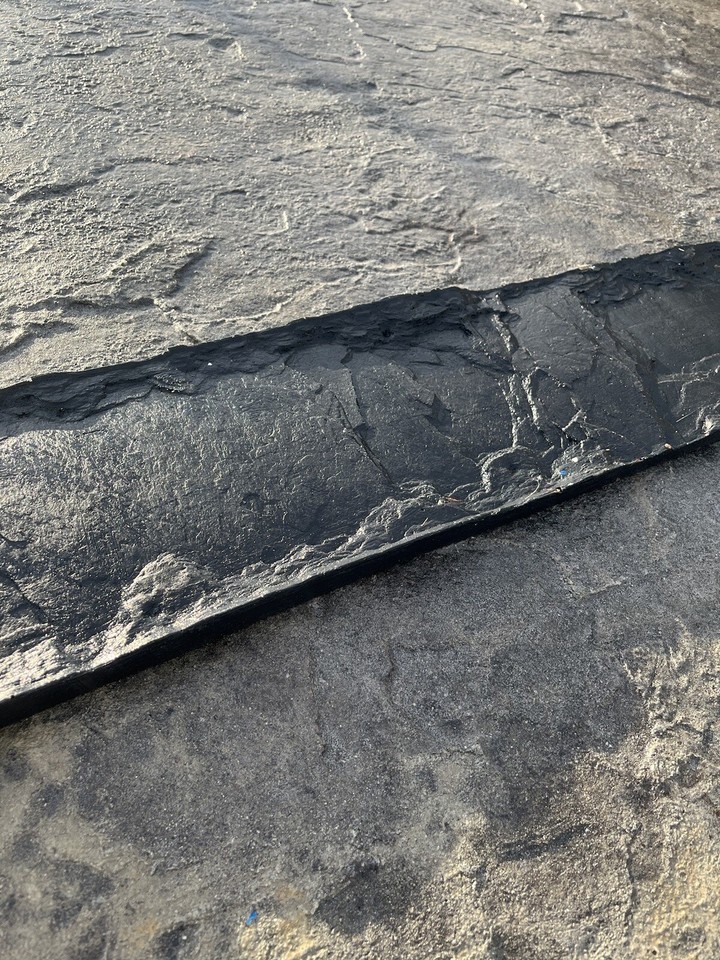 1 Concrete Cement Slate Stone Step Stair pool Liner Edge Form Mold 7.5 ...