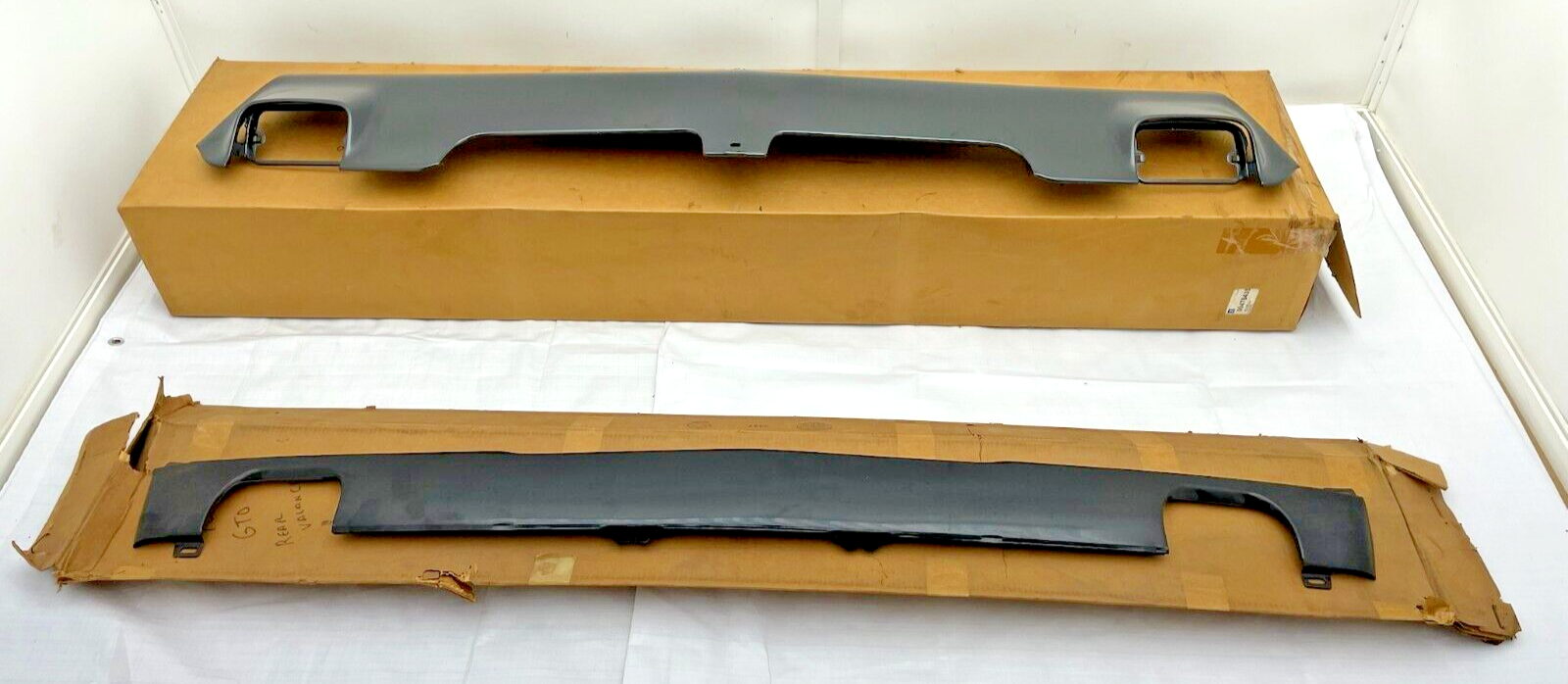 NOS GM 1970 Pontiac GTO Front & Rear Valance New Old Stock Ram Air ...