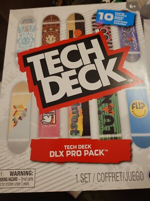 Tech Deck DLX Pro Plastic Skateboard - 10 Pack 778988391068| eBay