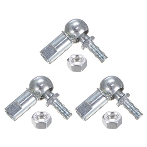 3 Pcs CS10 Angle Ball Joint M6 Left Hand Thread A3 Steel Ball Socket | eBay